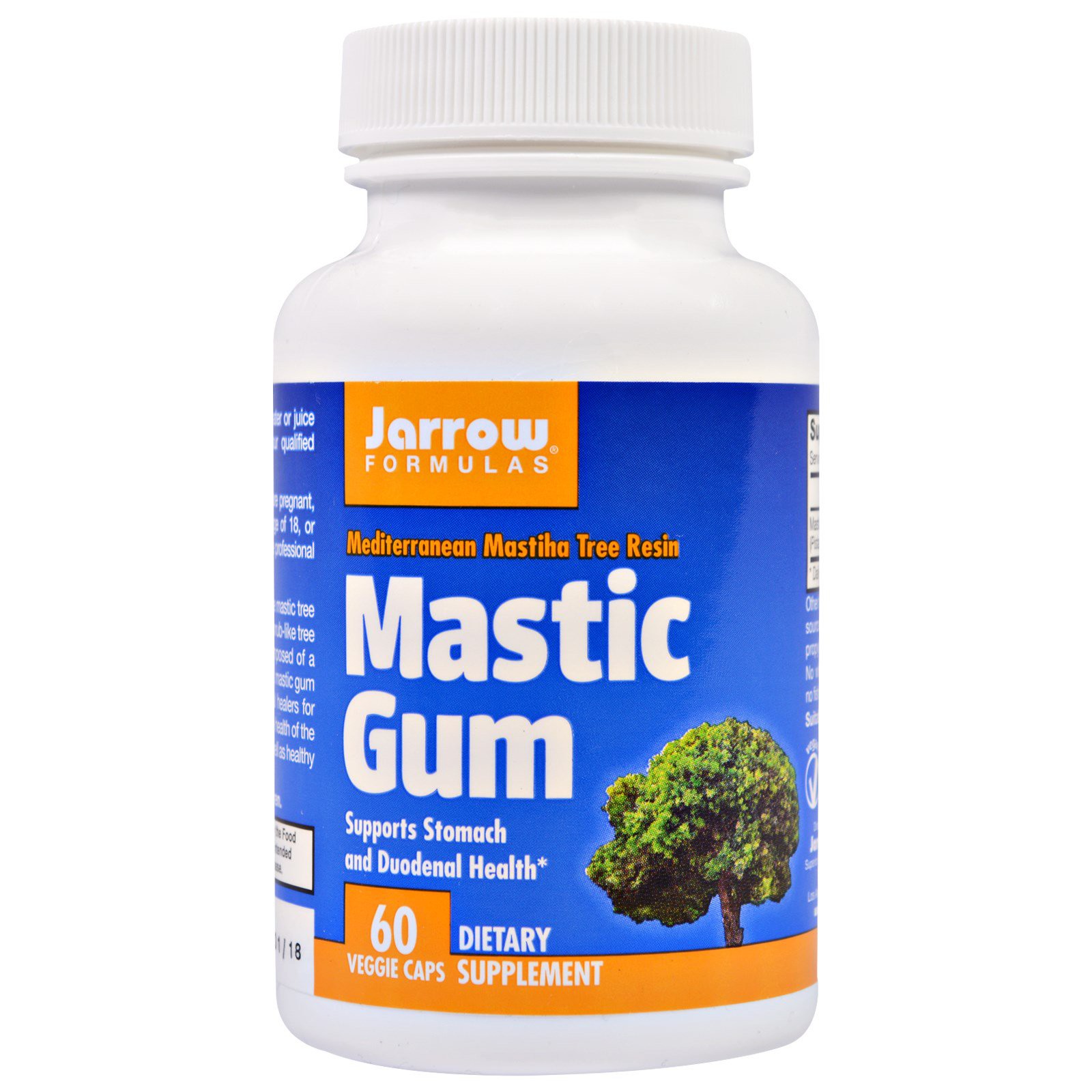 Kaufen Mastic Gum 500 mg (60 Vegetarian Capsules) - Jarrow Formulas